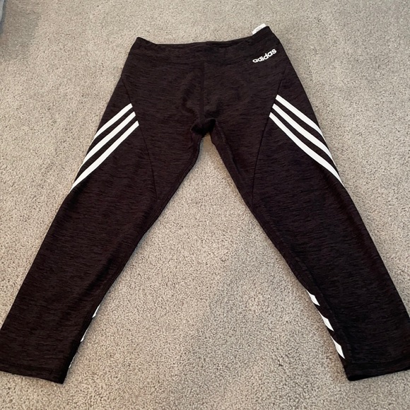 adidas | Bottoms | Girls Adidas Pants Black And A Grayish Color | Poshmark
